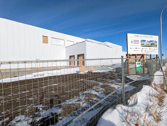 GoodLeaf Farms Vertical Farming Warehouse - Alberta Major Projects